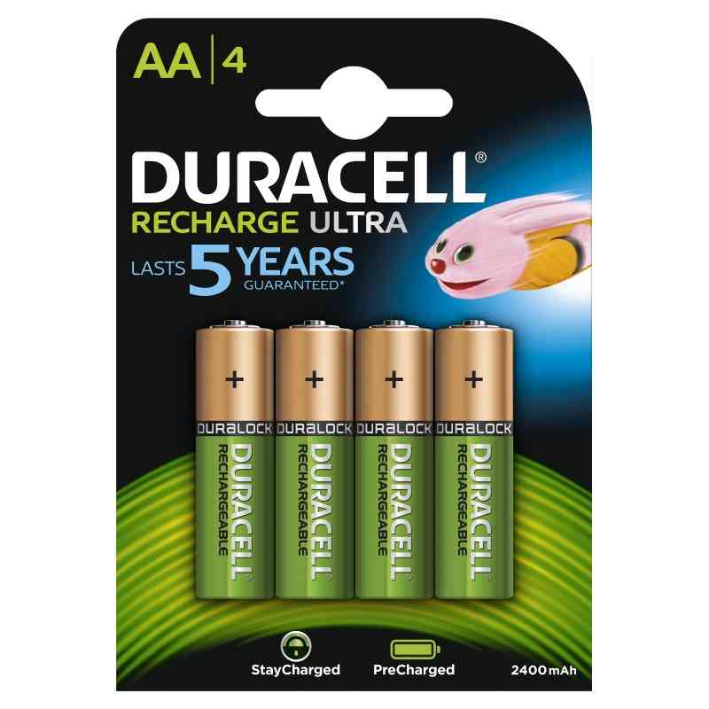 Duracell Precaricata Stilo (AA) 2400 mAh in blister da 4 pile | 810655680