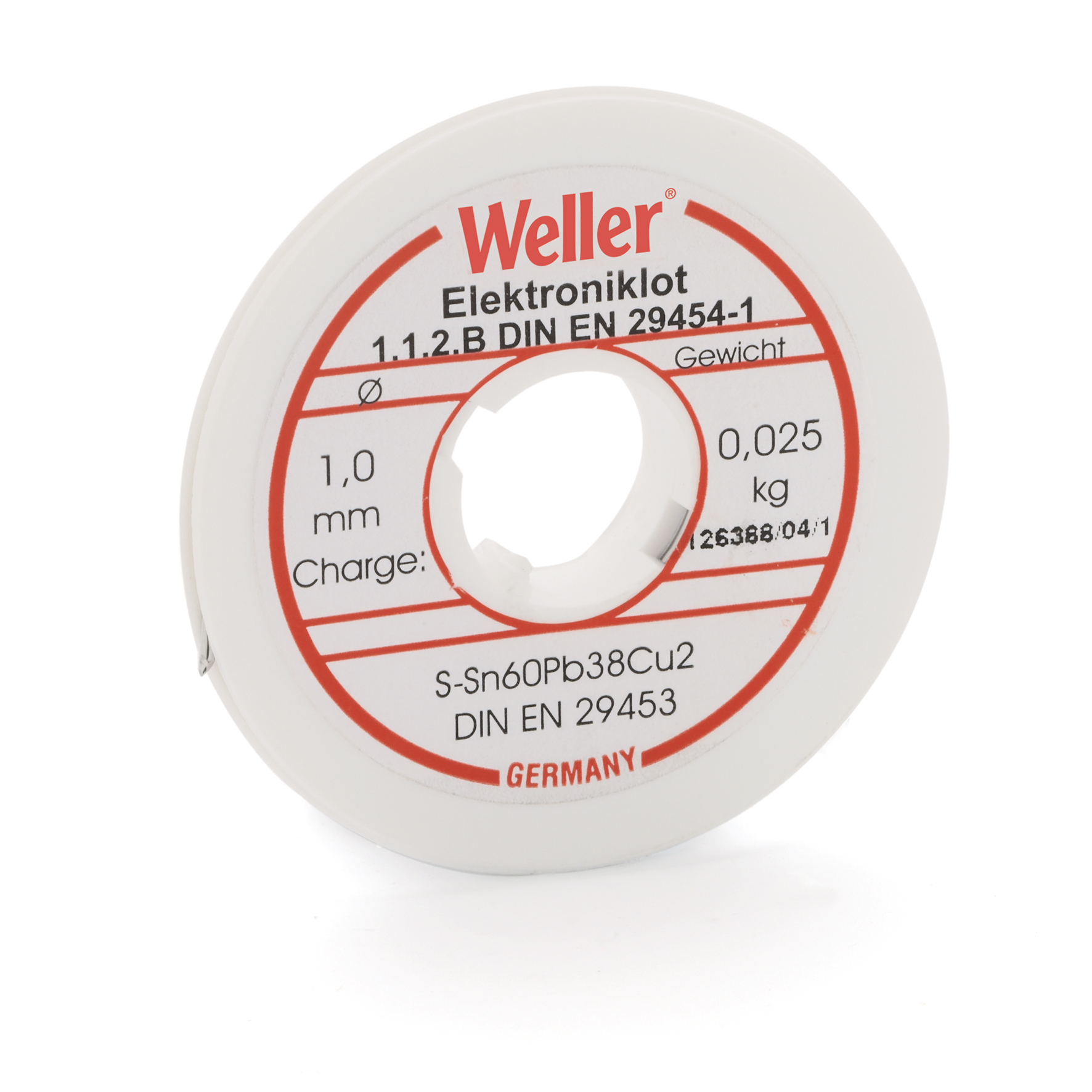 Weller CONSUMER el-60/40-25 electronic solder 1mm 25 gr. | 810345645