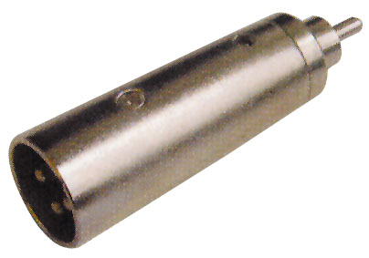 433329787 Adapter plug rca - plug type cannon 3 poles | 433329787