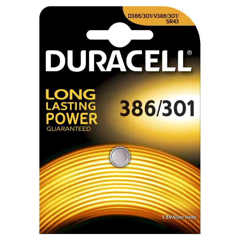 Duracell 386/301 Orologi in blister da 1 pila | 810655715
