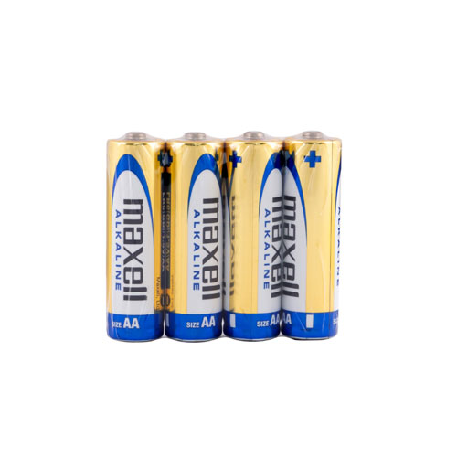 MAXELL batteria alcalina AA in shrink da 4 pile LR06 | 491468506