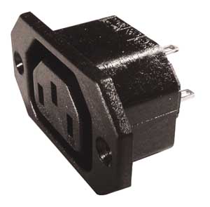 10A Three-Pole Panel Power Socket PRP/154 | 812155525