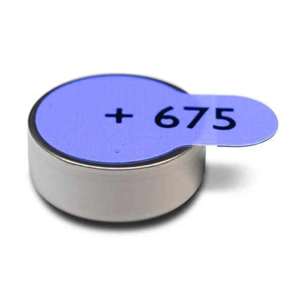 Batteria zinco aria per apparecchi acustici Panasonic PR675LH blister ...